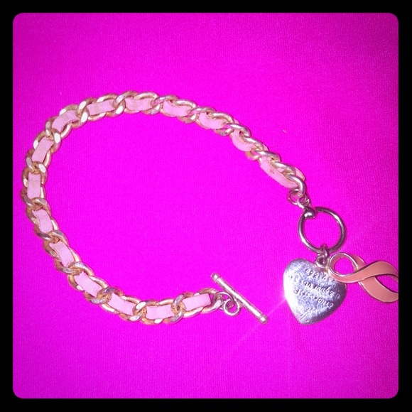 Jewelry | Breast Cancer Awareness Bracelet | Poshmark